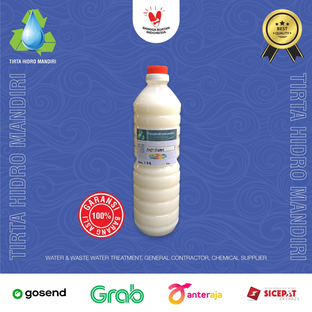 Jual ANTIFOAM 1KG / DEFOAMER/ ANTIFOAM LIMBAH/ SILICONE ANTIFOAM ...