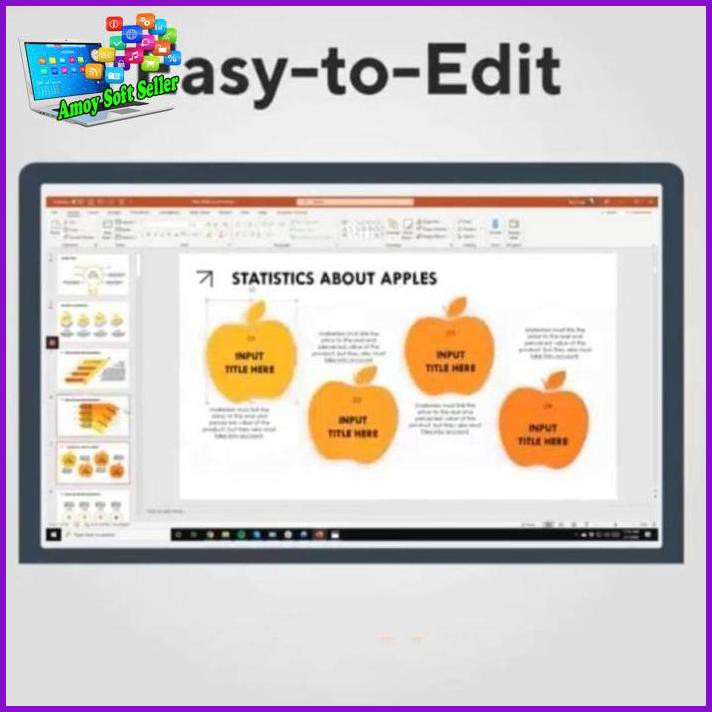 Jual Cod Template Presentasi Premium Powerpoint Ppt Pptx Infografis