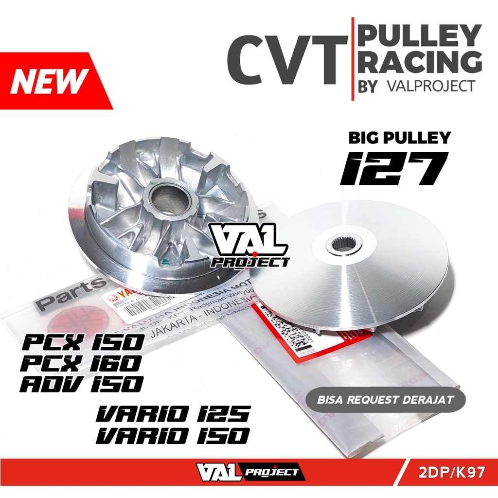 Jual Pulley Rumah Roller Pcx Adv Big Pulley Vario 150 Vario 125 Pulley ...