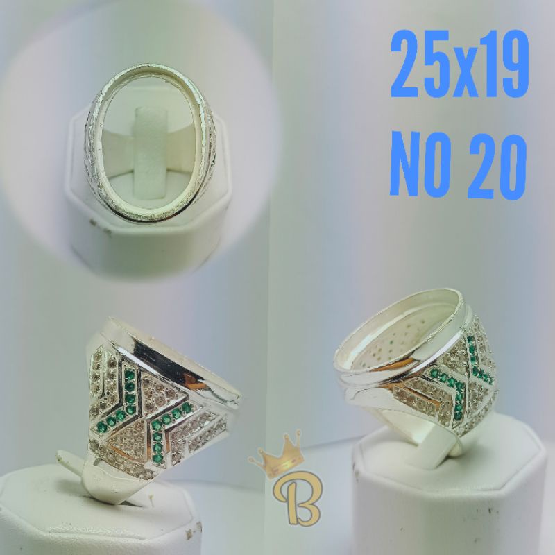 Jual EMBAN PERAK BATU KOMBINASI | Shopee Indonesia