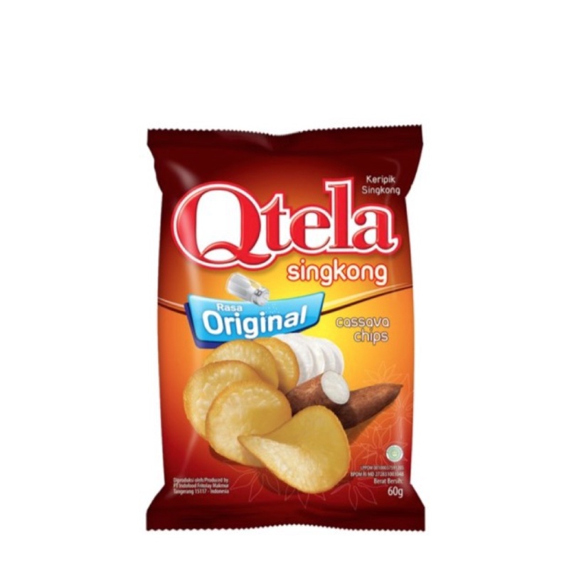 Jual Qtela Keripik Singkong Original 60 gr | Shopee Indonesia