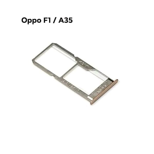 Jual Tempat Dudukan Simcard Simtray Sim Tray Card Lock Oppo F1 F1F A35 ...