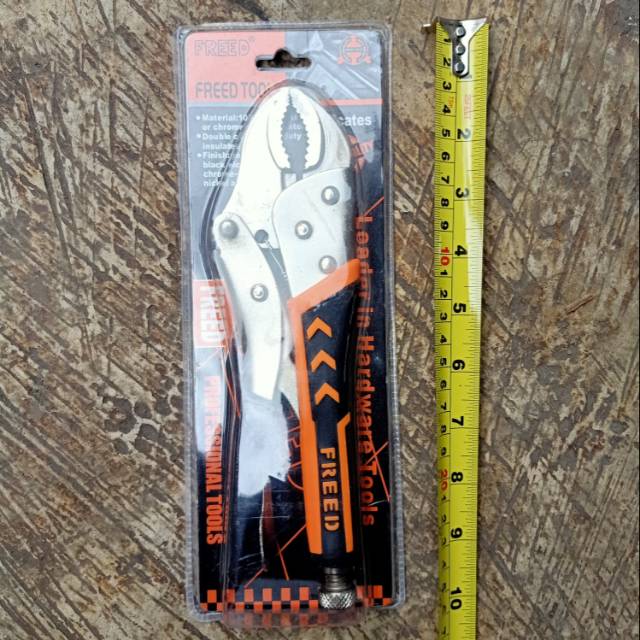Jual tang buaya 10 inchi freed tools tang jepit tang capit pegangan ...