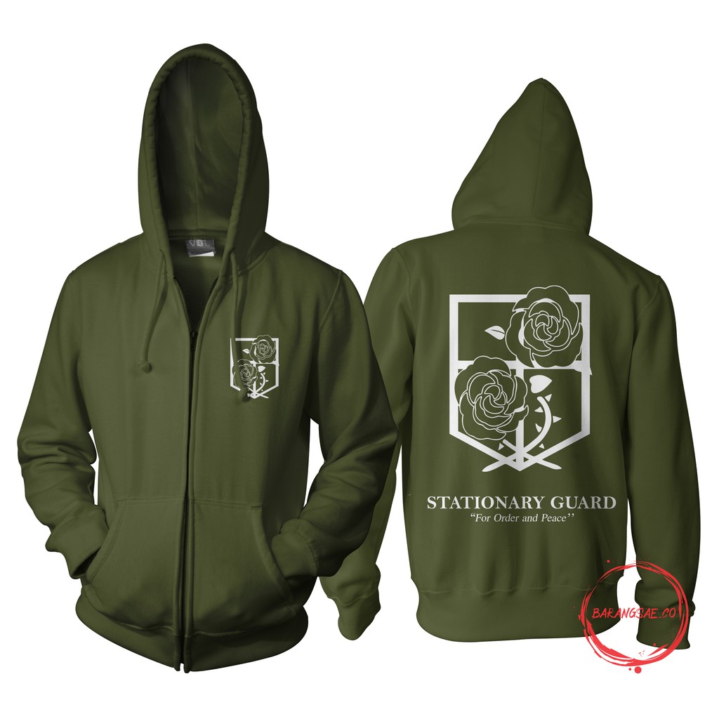 Jual BARANGSAE.CO Jaket Anime AOT Attack On Titan Stationary Guard ...