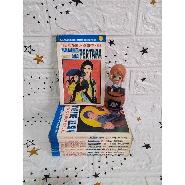 Jual Komik The Adventures of Wisely 1-8 set ke-3 | Shopee Indonesia