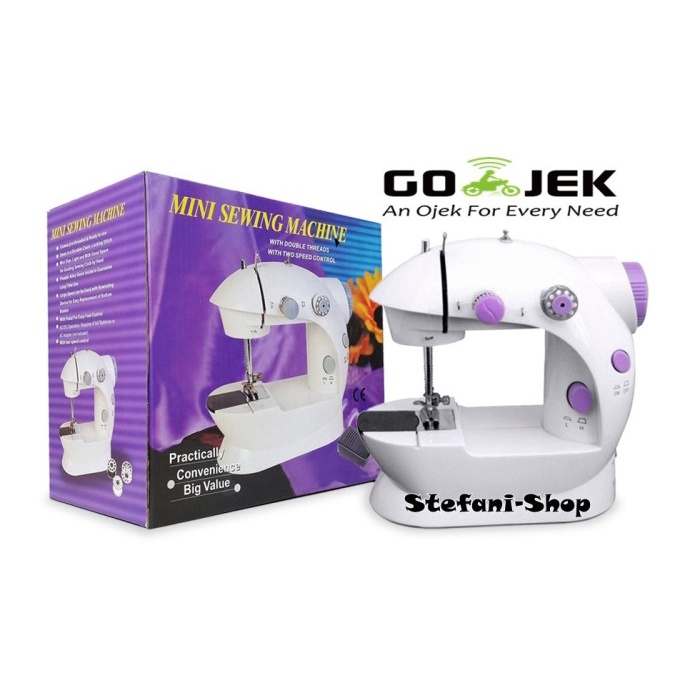 Jual MESIN JAHIT MINI PORTABLE SM-202 SEWING MACHINE | Shopee Indonesia