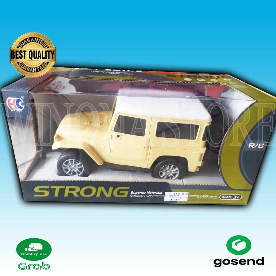 Jual RC Jeep Strong Remote Control Baterai Cas 1:20 RC mobil culik hard ...