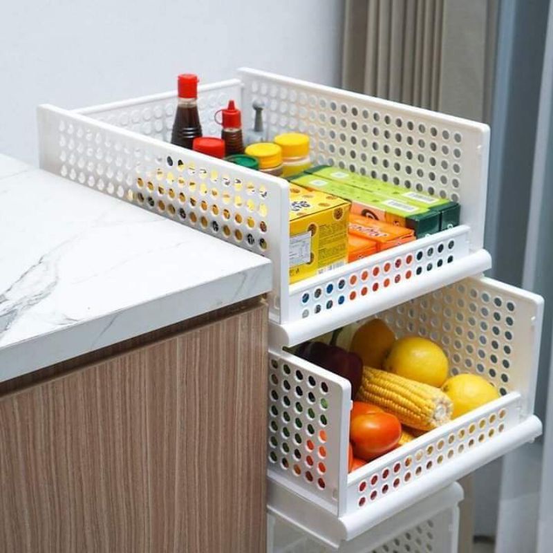 Jual sliding rack serbaguna technoplast / folded sliding rack | Shopee ...