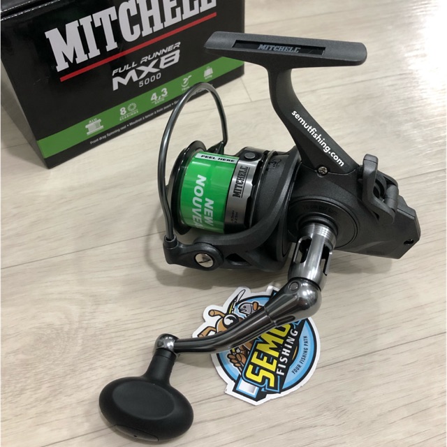 Jual MITCHELL FULL RUNNER MX8 5000 SPINNING REEL SAP1486100 | Shopee ...