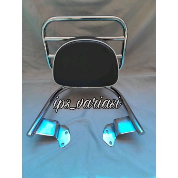 Jual Aksesoris Yamaha fazzio hybrid / back rack yamaha fazzio/backrack ...