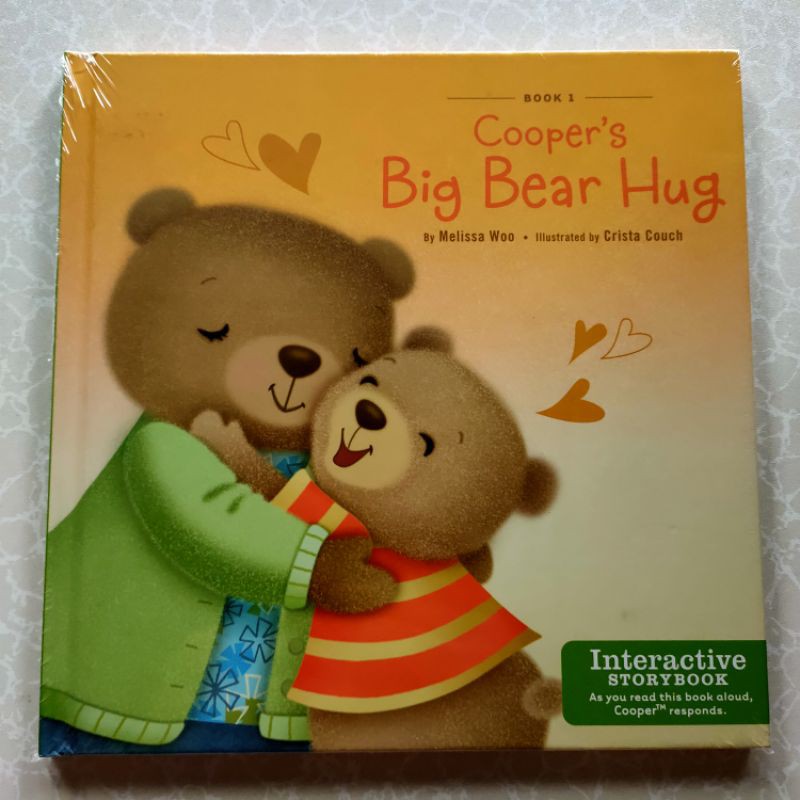 Jual Cooper's Big Bear Hug (Interactive Storybook) By Melissa Woo ...