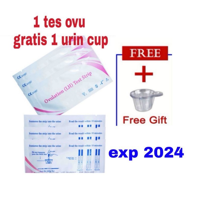 Jual tes ovulasi masa subur/ lh ovulation / ovutest promil wanita ...