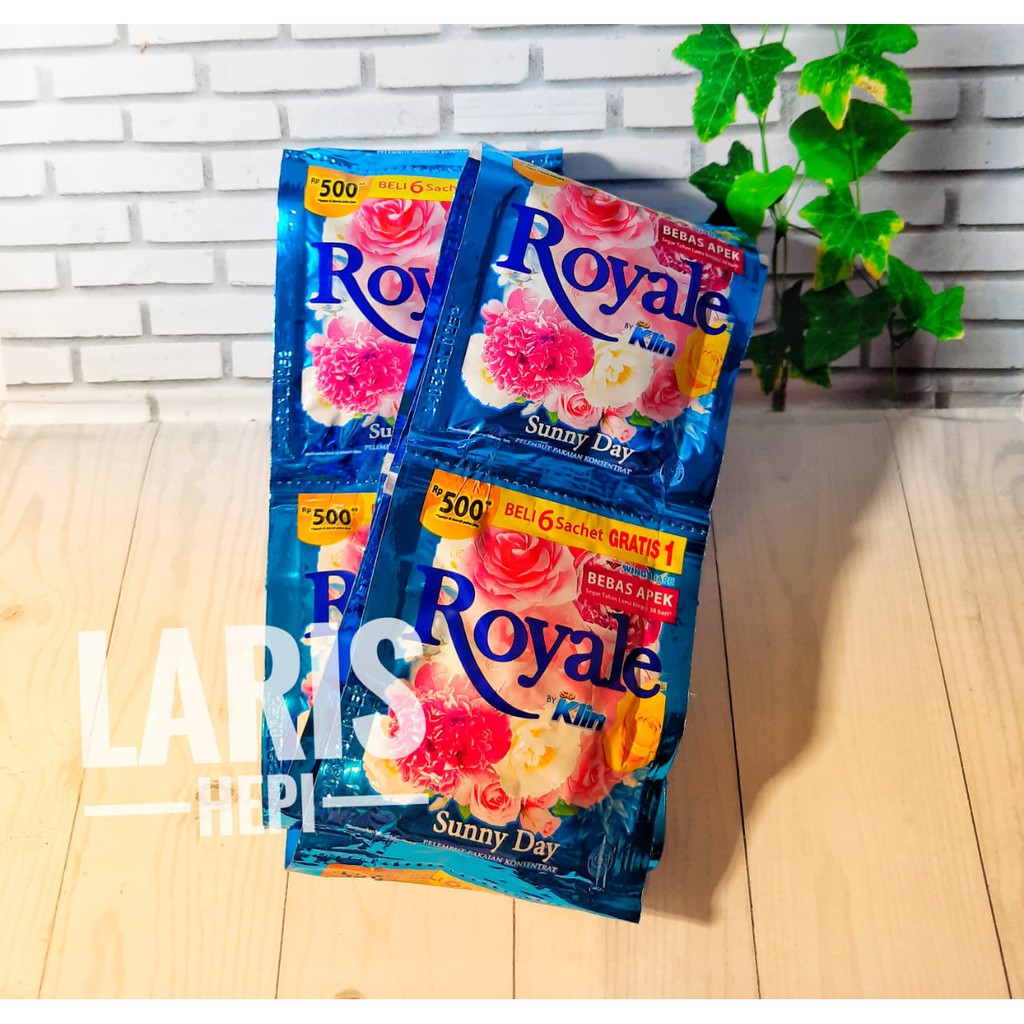 Jual Pewangi Royale Wings Sachet @13ml x 12 sachet | Shopee Indonesia