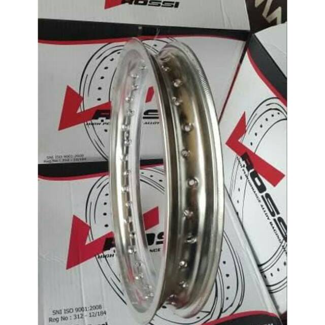 Jual Velg Rossi 300 X 17 WM Silver (300 Ring 17) | Shopee Indonesia
