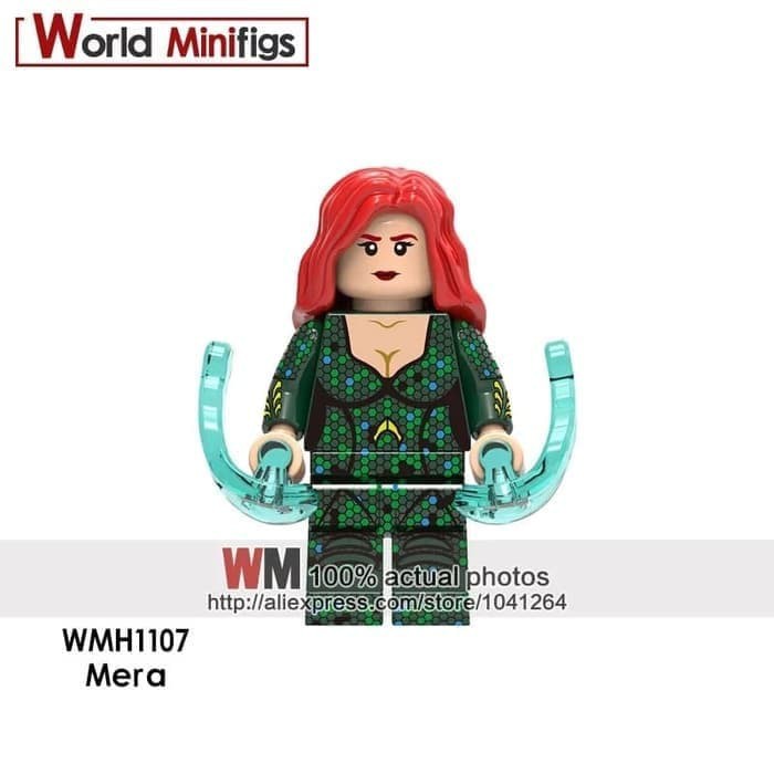 Jual Mera Lego Minifigure Super Heroes XH1107 Bootleg | Shopee Indonesia