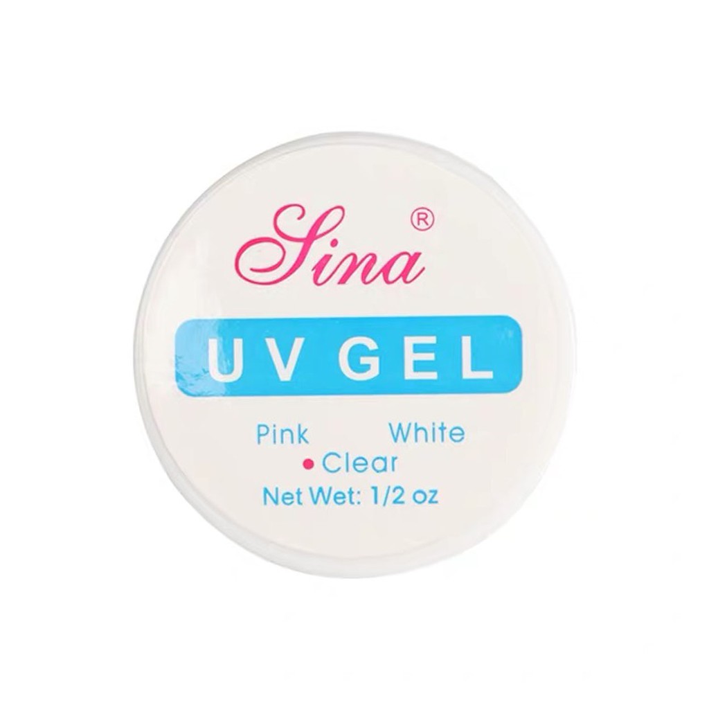 Jual SINA UV HARDGEL CLEAR GEL / GEL EXTENSION 1/2oz | Shopee Indonesia