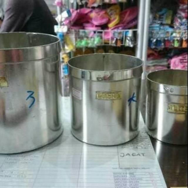 Jual Literan beras takaran 2 liter, 1 liter dan 1/2liter | Shopee Indonesia