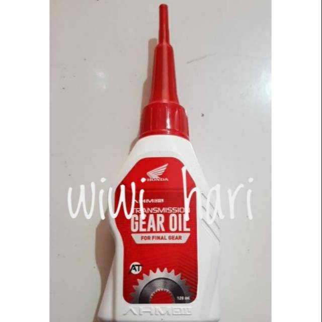 Jual Oli Gardan Oli Gear AHM Gear Oil AHM Gardan Matic Honda 120 ML ...