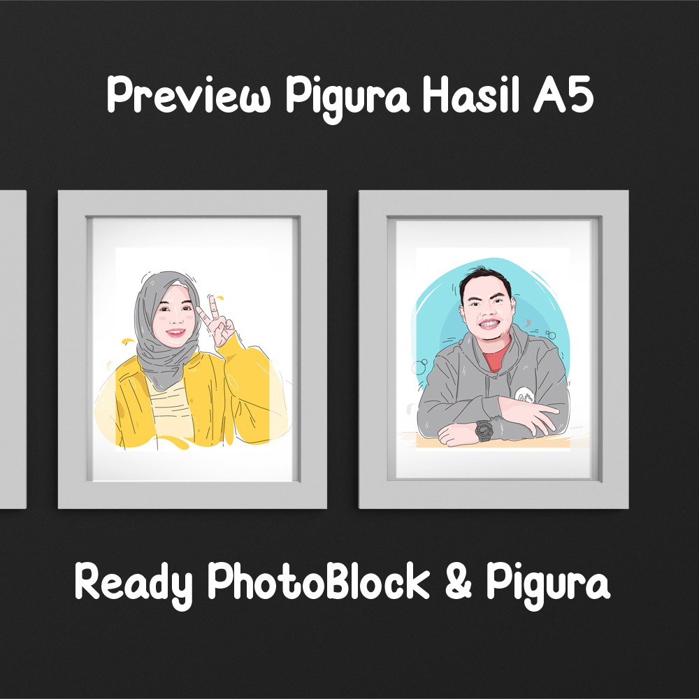 Jual Hadiah Vector Wajah untuk Kado Ultah, Wisuda, Aniversary dan ...
