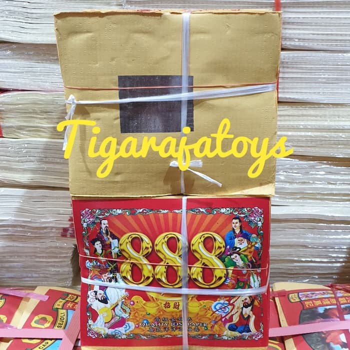 Jual Kertas Sembahyang Perak ukuran L 14 cm P 16 cm | Shopee Indonesia