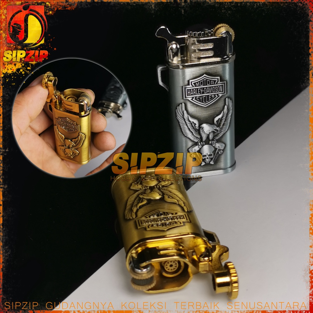 Jual Korek api las mancis lighter tahan angin Isi gas Full besi ...