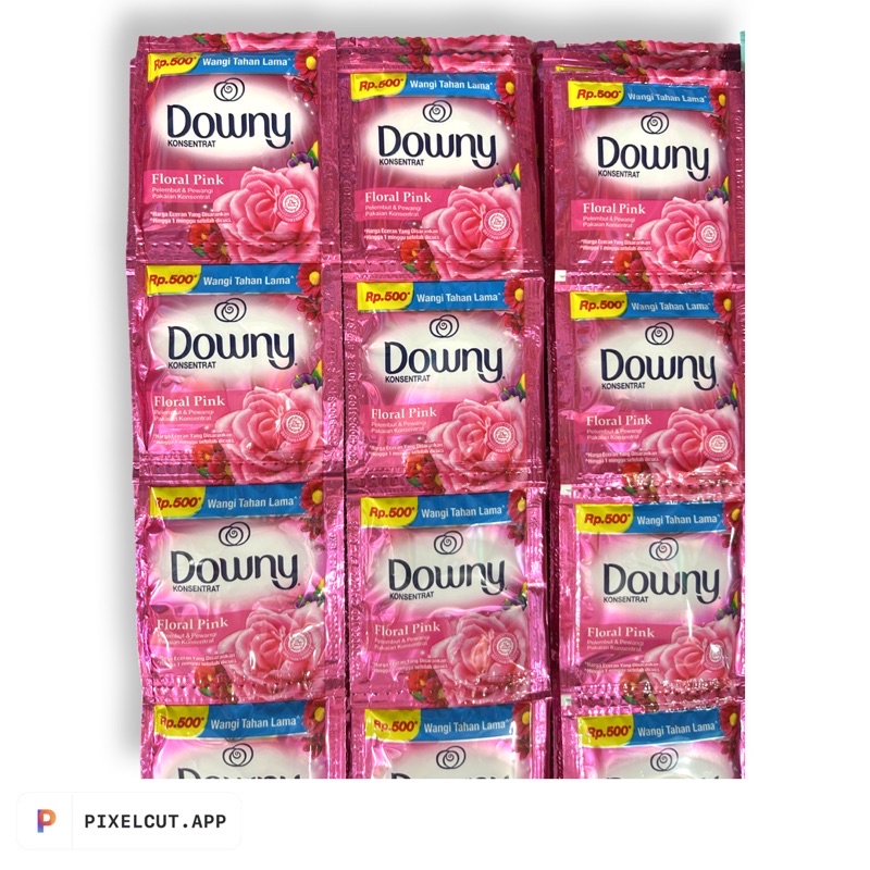 Jual DOWNY PINK RENCENG 500 ISI 12 | Shopee Indonesia