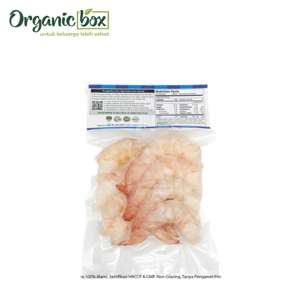 Jual JAVA SEA UDANG LAUT KUPAS 15/20 (200GR) | Shopee Indonesia