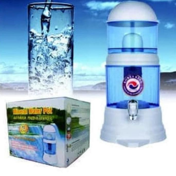 Jual Promo!! Bio Energy Mineral Water Pot Purifier 18 Liter/Water Pot ...
