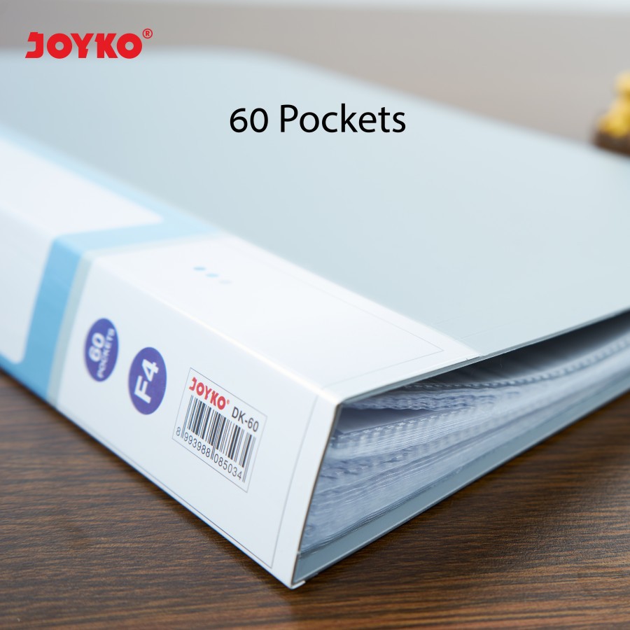 Jual Document Keeper Clear Holder F4 60 Sheets / Tempat Dokumen DK-60 ...