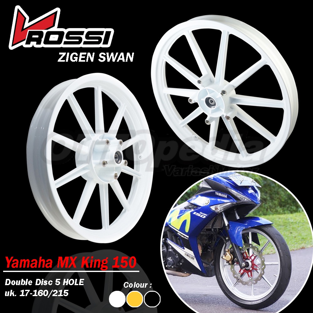 Jual Velg Vrossi MX King Pelek Racing Rossi Zigen Swan PNP Yamaha MX ...