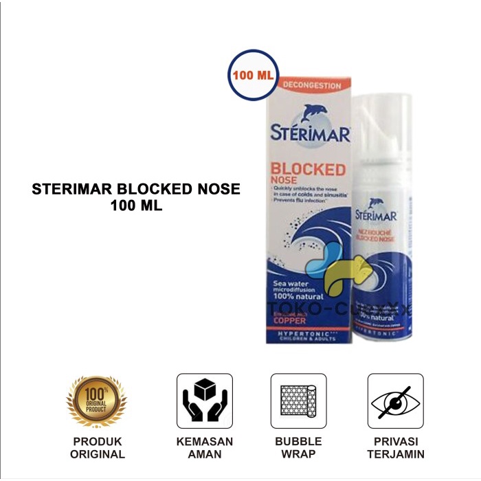 Jual Sterimar Blocked Nose/ Hypertonic | Shopee Indonesia