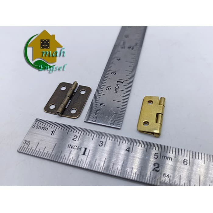 Jual Engsel super mini 13x15 P.E1513 Engsel mini kecil kotak box antik ...