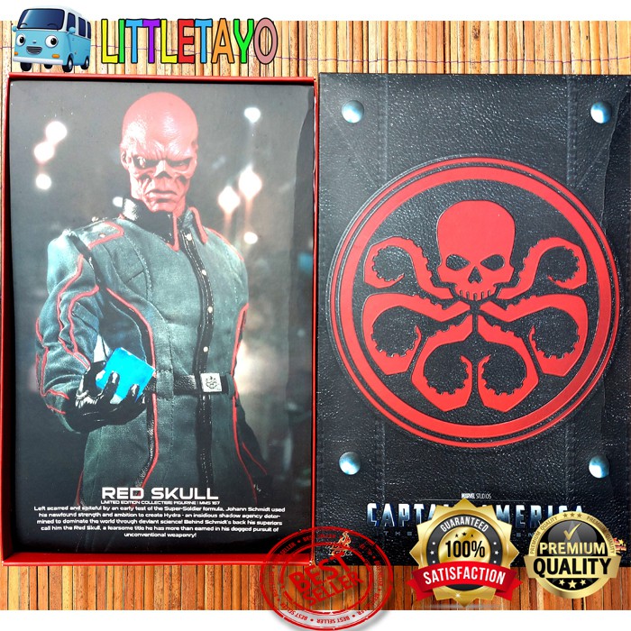 Jual HOT TOYS MMS 167 RED SKULL CAPTAIN AMERICA THE FIRST AVENGERS ...