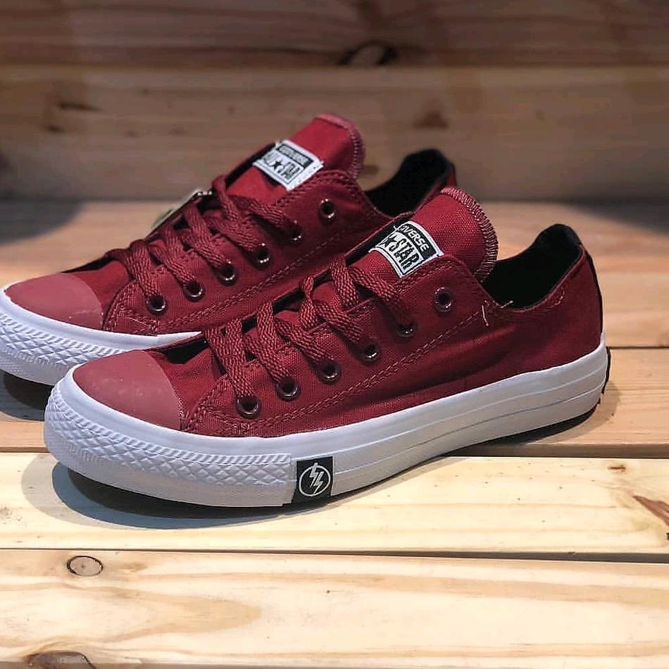 Jual [BN0] Converse all Star Petir pendek lengkap warna Snaekers kanvas ...