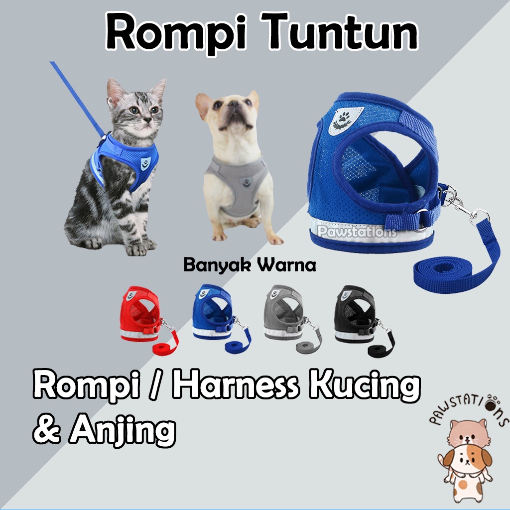 Jual Tali Kucing untuk Jalan Harness Kucing Rantai Anjing Harness ...