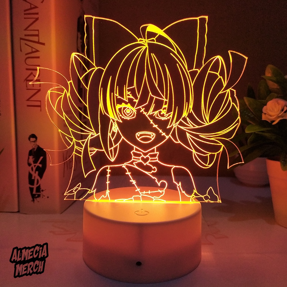 Jual Lampu Tidur LED Ollie, Moona / Night Lamp Acrylic Hololive / Lampu ...