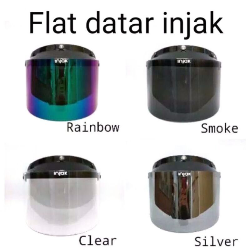 Jual FLAT VISOR BOGO FLAT DATAR ORIGINAL KACA HELM SEGALA JENIS BOGO ...