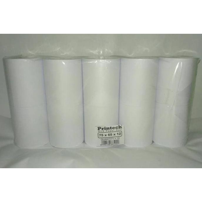 Jual Kertas Struk Telstruk Paper Roll HVS 75 x 65 x 12 Register Kasir ...