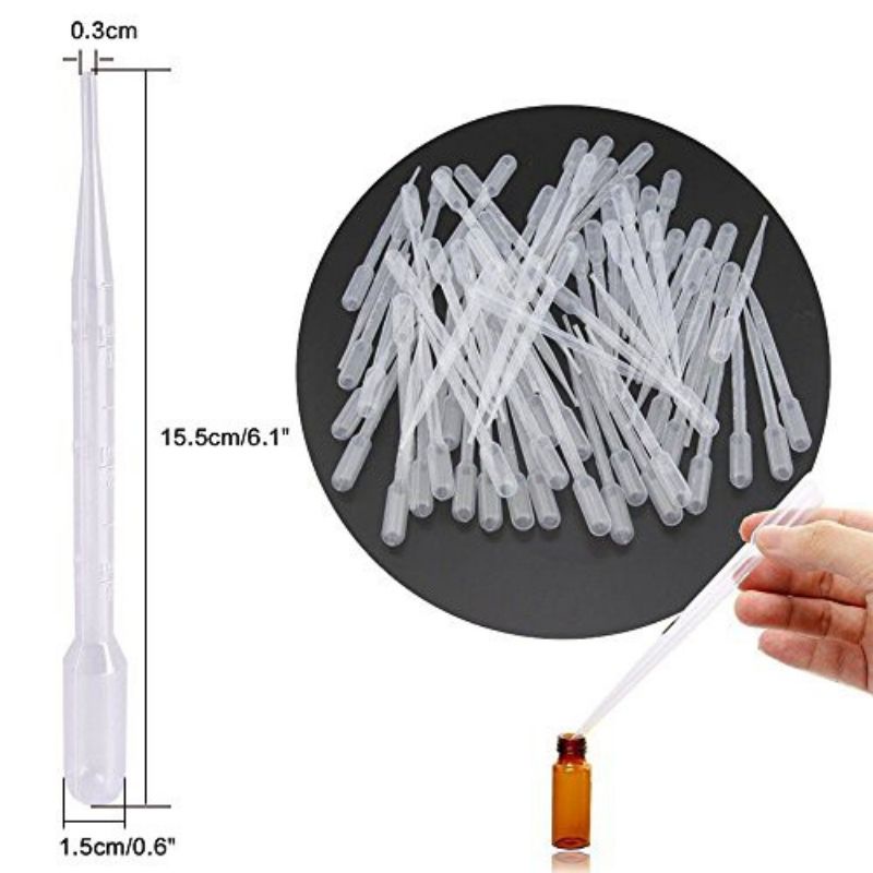 Jual Pipet 3ml 3 ml Pippet Plastik Cupang Obat Ikan Aquarium Aquascape ...