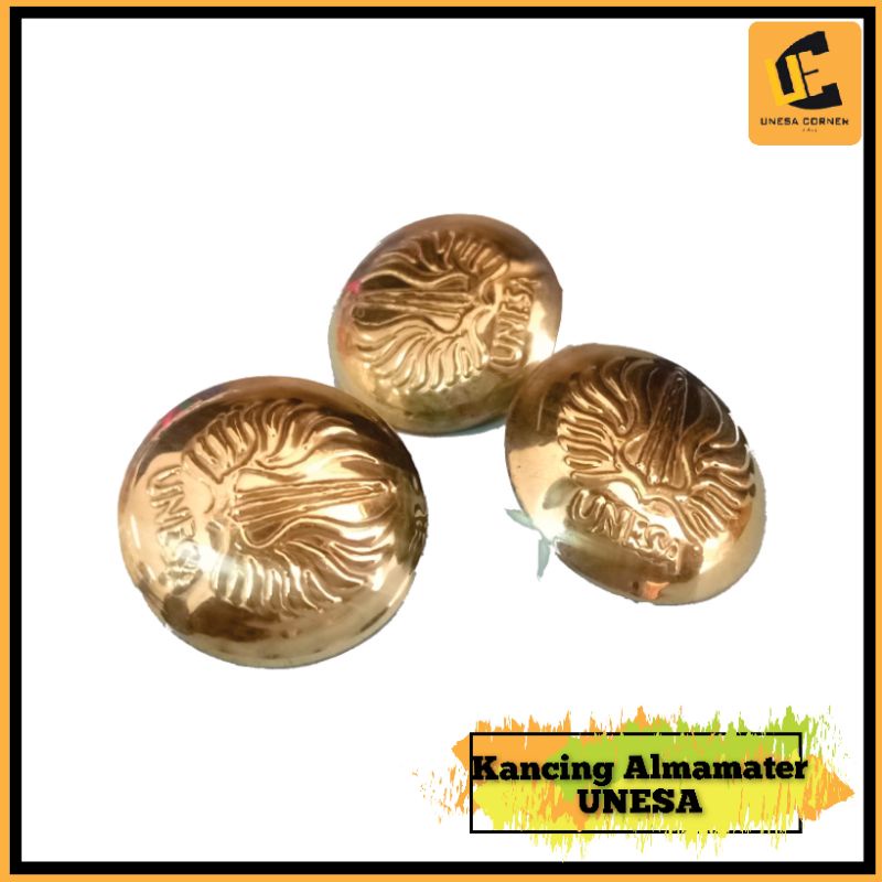 Jual Kancing Almamater Unesa isi 3 pcs | Shopee Indonesia