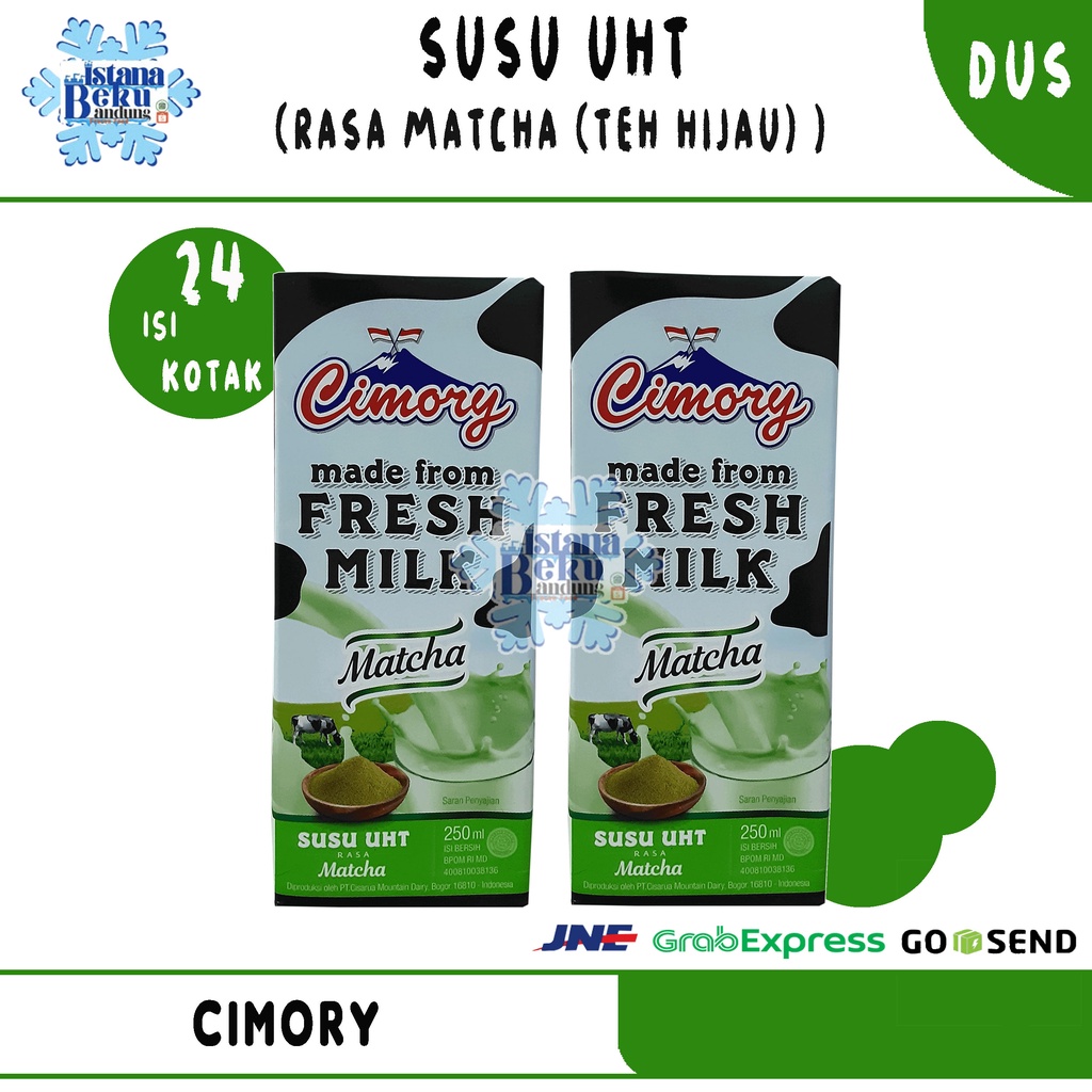 Jual Cimory Susu UHT Matcha (Teh Hijau) (1 Dus = 24 Pcs) | Shopee Indonesia