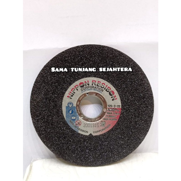 Jual RESIBON POTONG 5" X 3 MM / MATA BATU GURINDA NIPPON RESIBON 5X3 ...