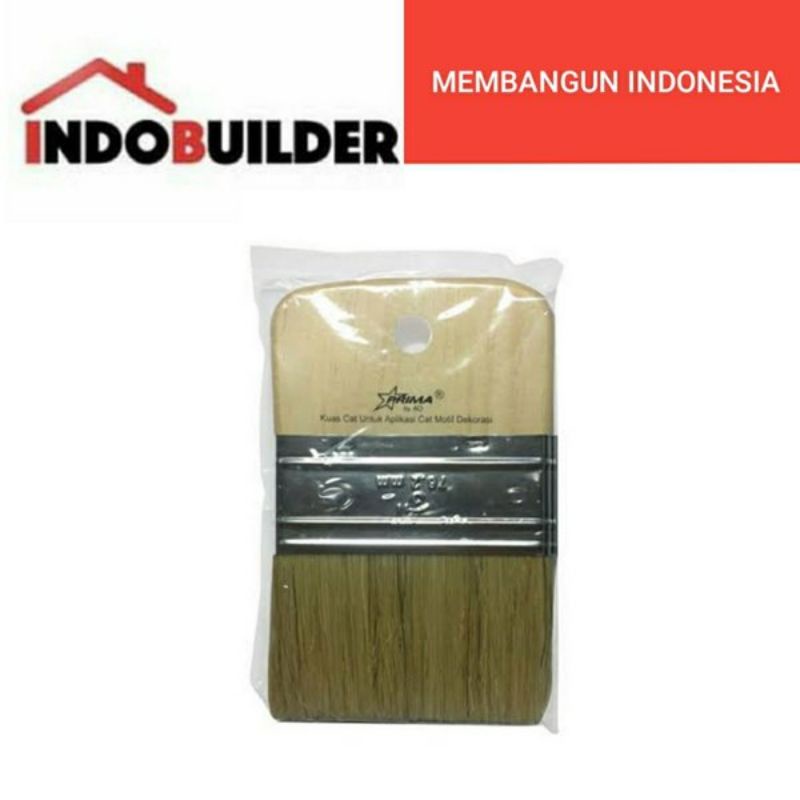 Jual PRIMA KUAS DEKORATIF 3 INCH TOUCH BRUSH / KUAS CAT WALLPAPER ...