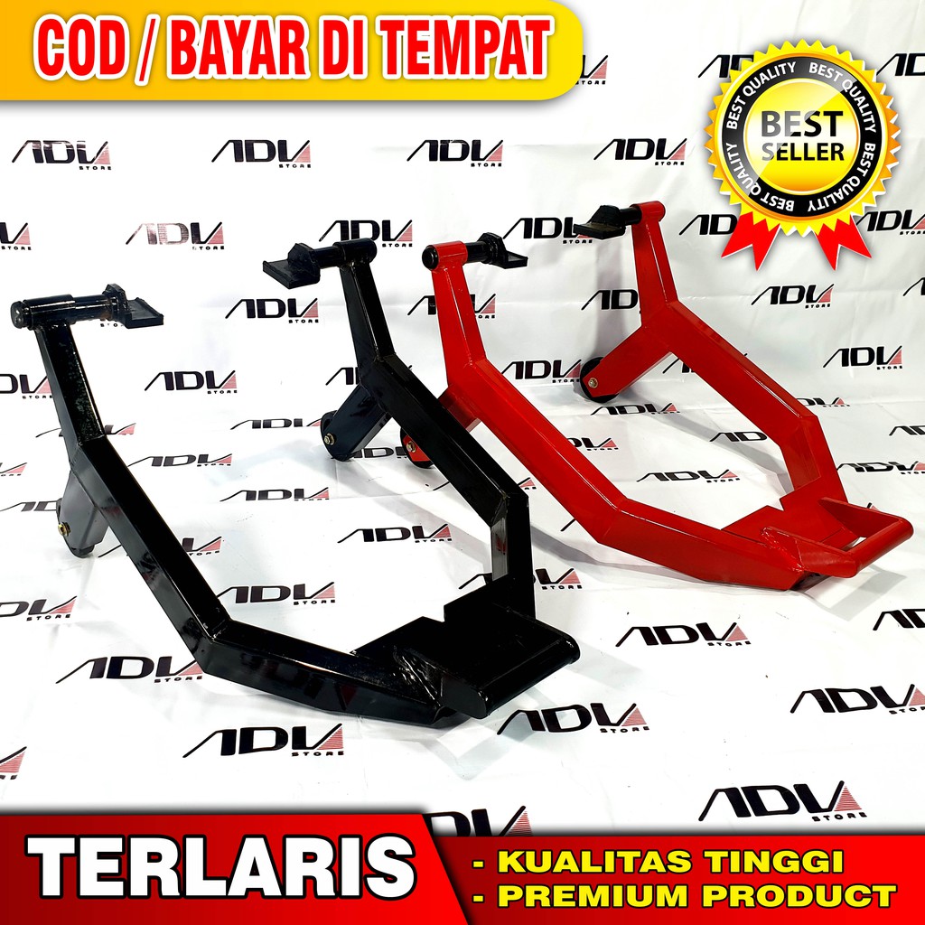 Jual STANDAR PDDOCK PEDOK MOTOR UNIVERSAL KOTAK HOLLOW CBR VIXION R15 ...