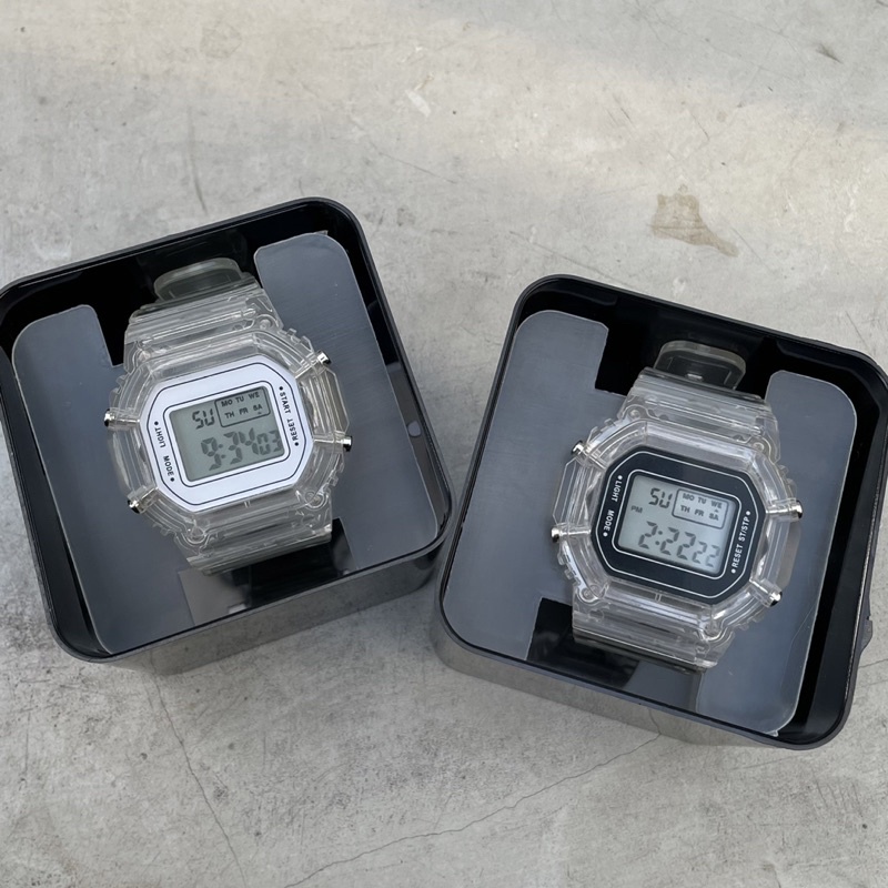 Jual [ BELI 1 GRATIS 1 ] Jam Tangan Digital Yin-Yang Couple Gen Z ...