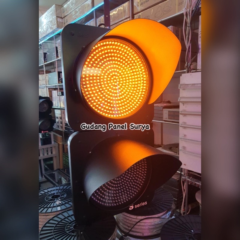 Jual S-Series Traffic Light Lampu Traffic Warning Light Lampu Jalan Y302 220V 30cm | Shopee ...