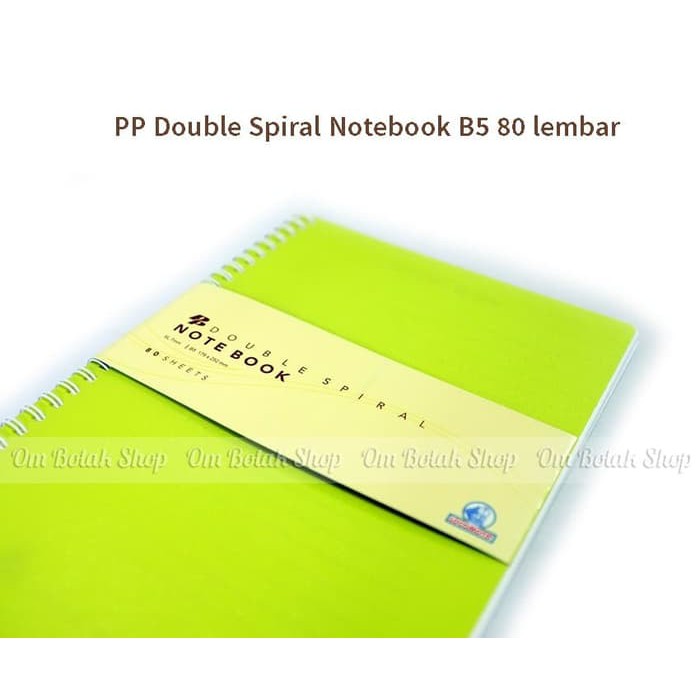 Jual Buku Tulis Expo - Locomotif PP Double Spiral Notebook B5 80 Lembar | Shopee Indonesia