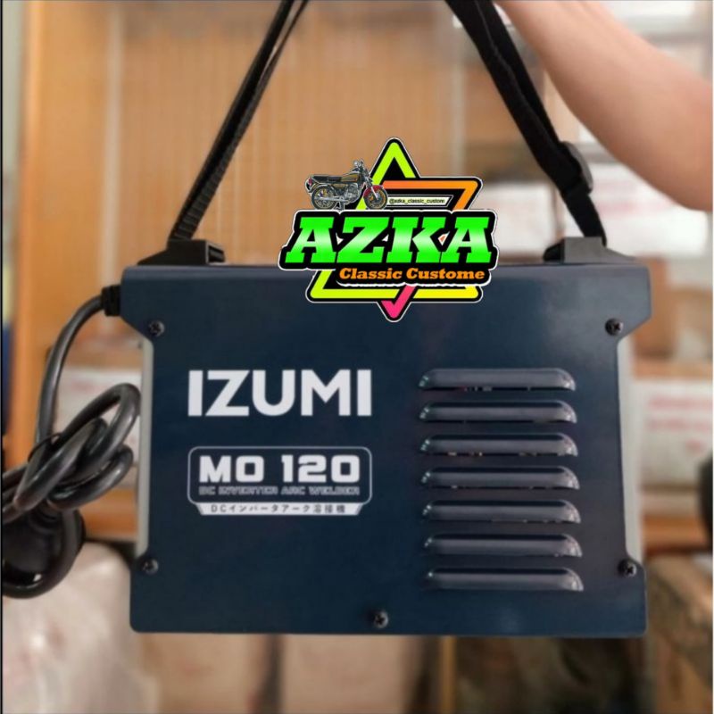Jual Mesin Las 450 Watt / Trafo Las Listrik / Inverter Las IZUMI MO 120 | Shopee Indonesia
