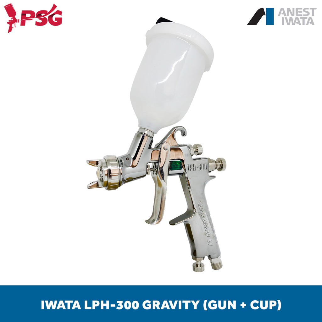 Jual Iwata LPH-300 Gravity (Gun+Cup) | Shopee Indonesia