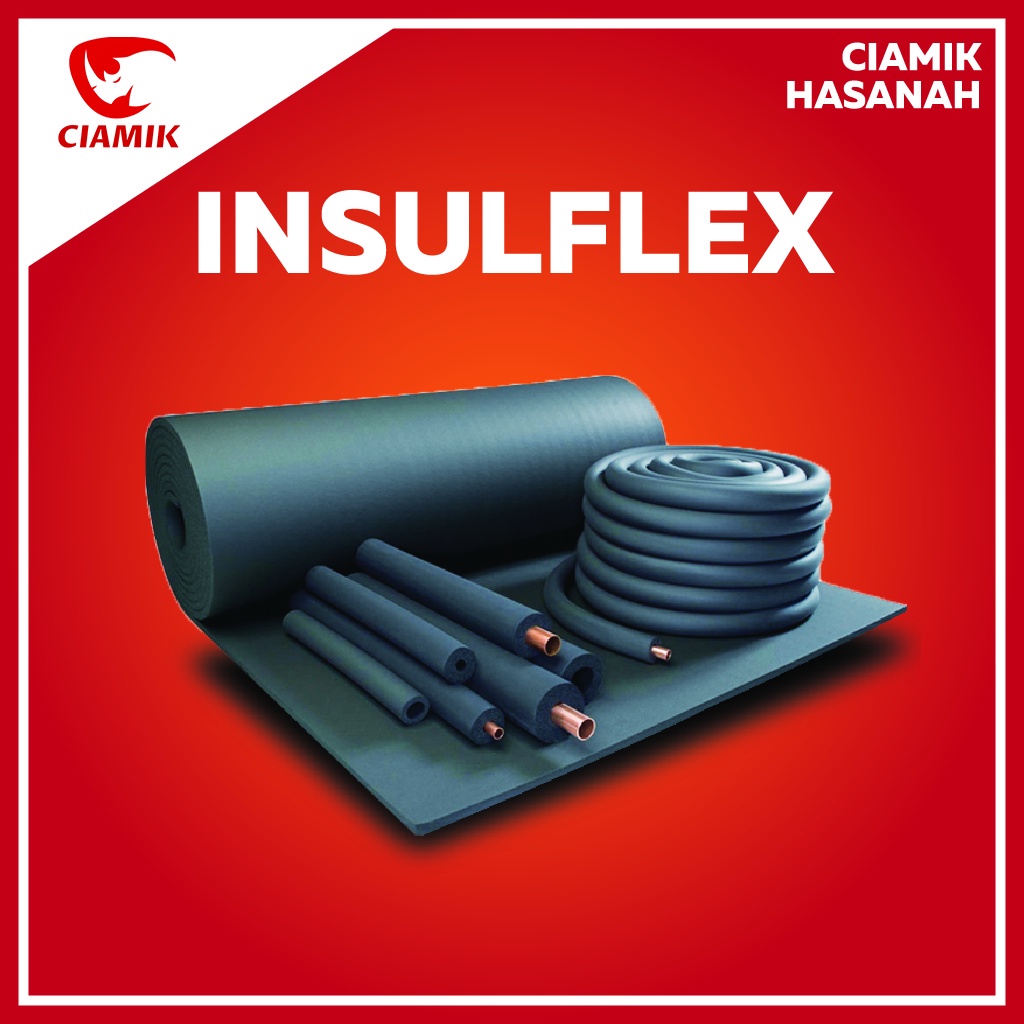 Jual Insulflex Lembar Penyerap Pengembunan Pipa Tebal 1/2" , 5/8" , 3/4 ...